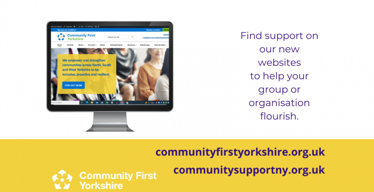 Community First Yorkshire's new websites to support voluntary ...